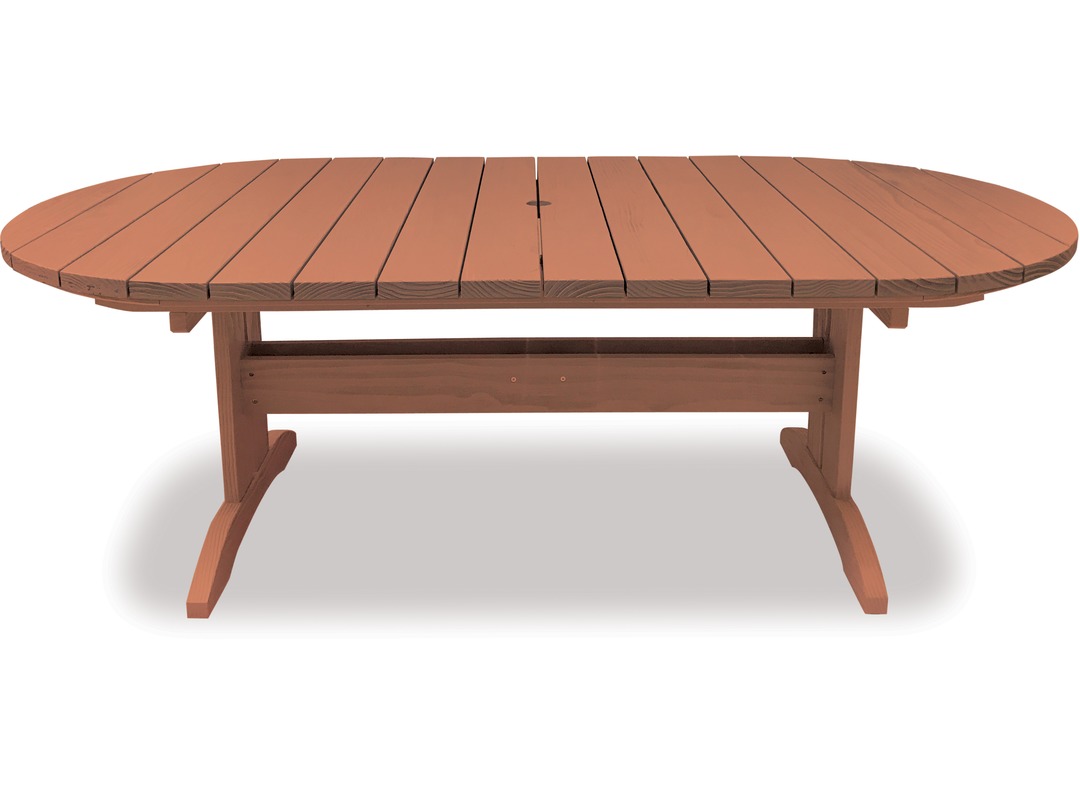 Eden 2200 Oval Extension Outdoor Table
