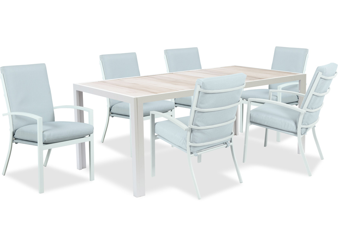 Luca 1860 Outdoor Table & Matzo Chairs - Danske Mobler